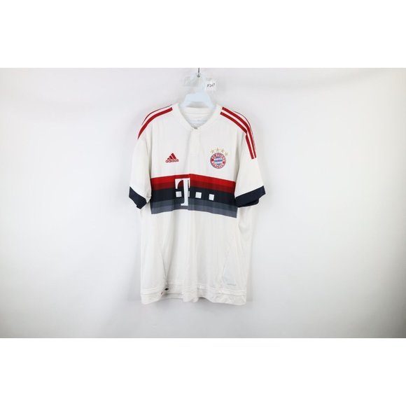 adidas | Shirts | Adidas Mens Xl Distressed Bayern Munich Soccer Jersey ...